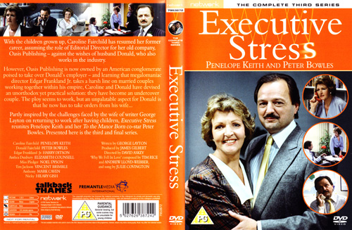 DVD data for Executive Stress Series Three